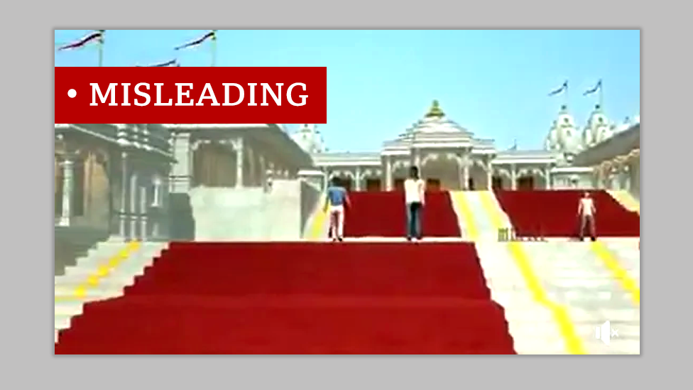 Ayodhya temple: The misleading social media posts shared in India - BBC ...