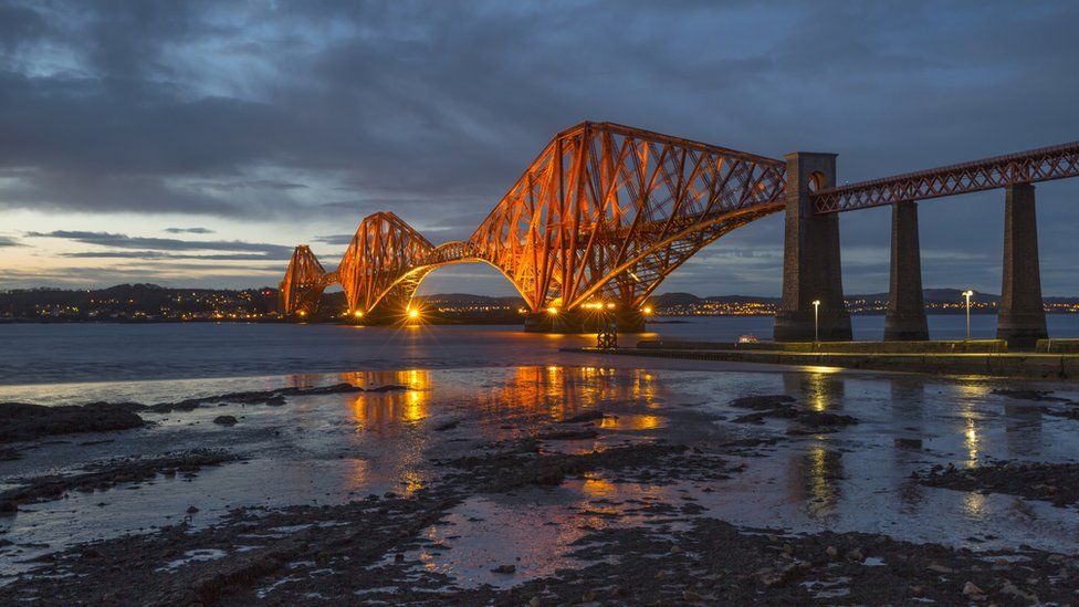 Forth Bridge voted Scotland's greatest man-made wonder - BBC News