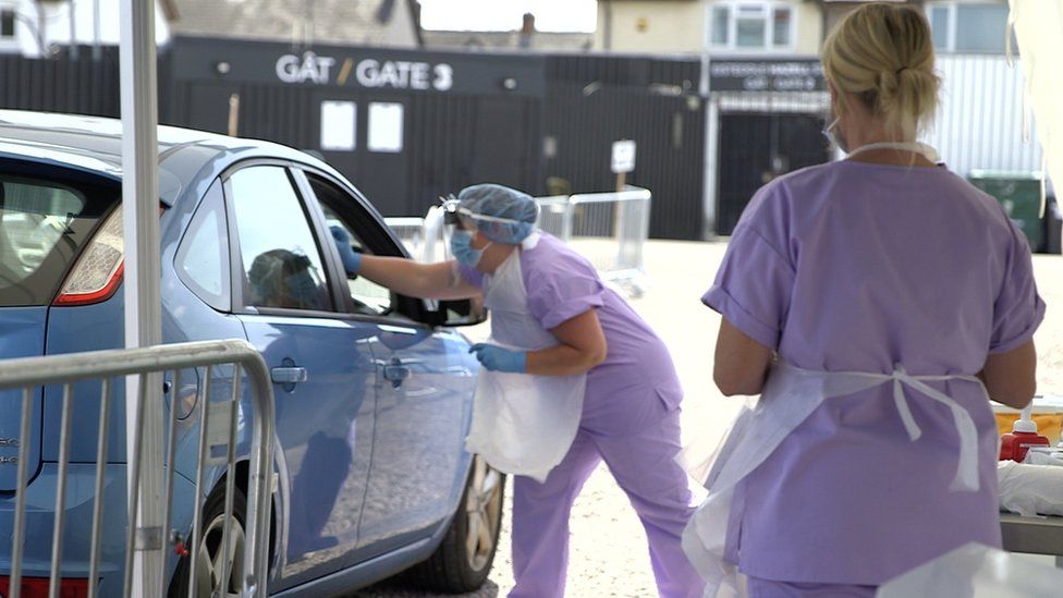 Coronavirus: Drakeford pledges to speed up test results - BBC News