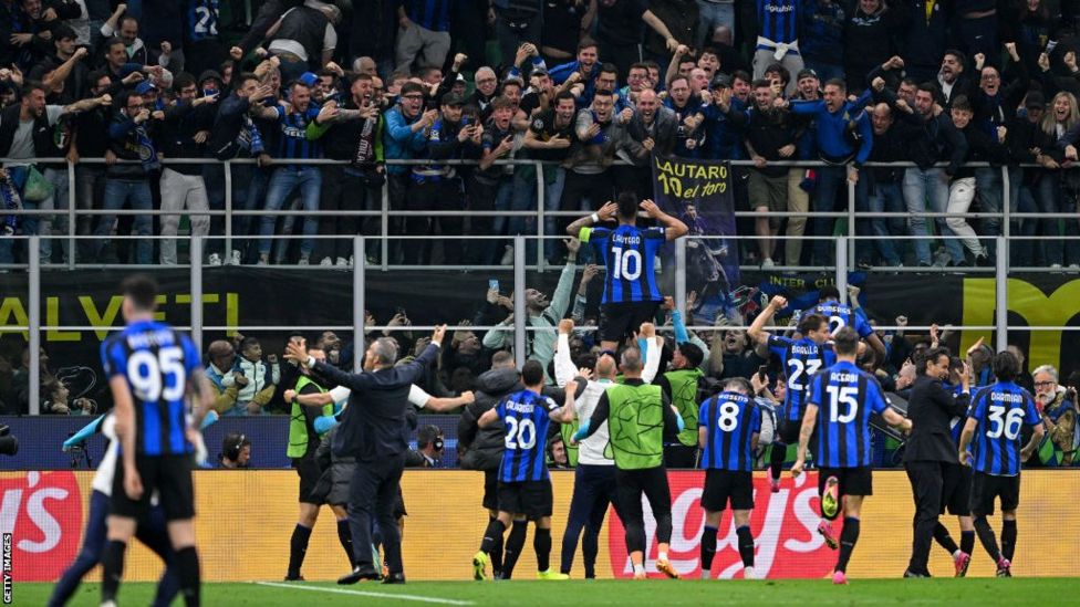 Inter Milan 1-0 AC Milan (3-0 agg): Inter reach Champions League final ...