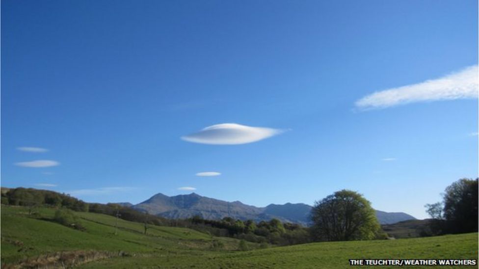 Gallery: UFOs over Scotland - BBC Weather