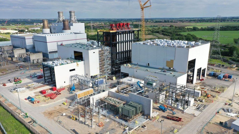 Plans announced for 'low carbon' power stations in Lincolnshire - BBC News
