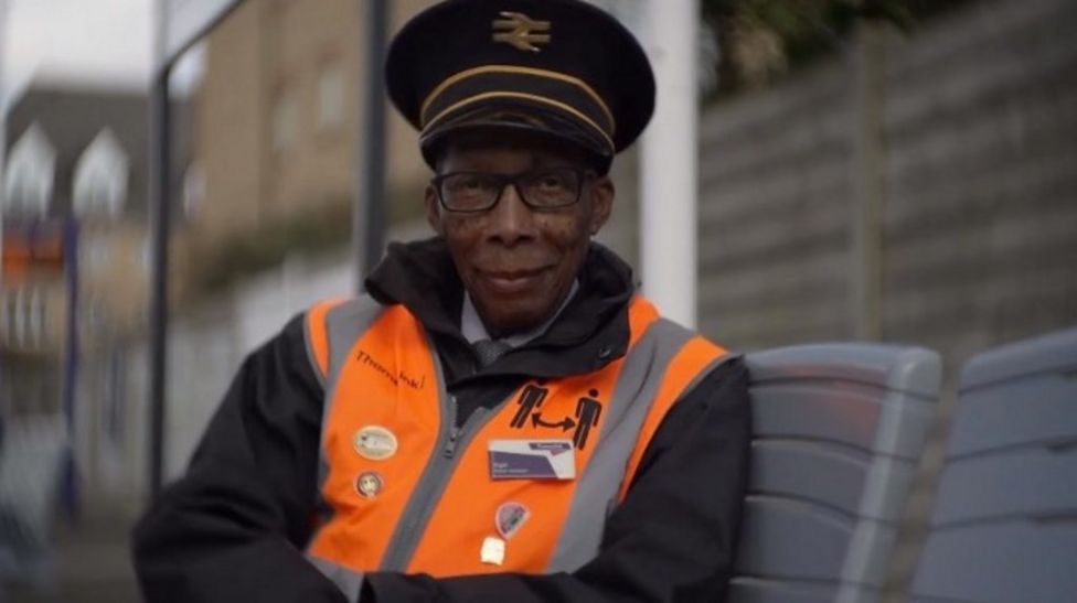 Hertfordshire railway worker, 83, shares memories for BBC series - BBC News