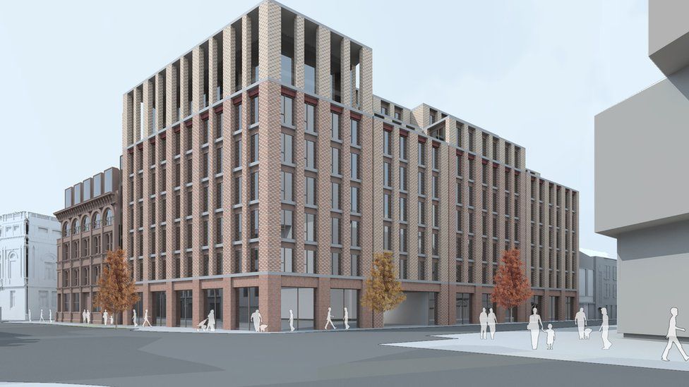 Plans unveiled for new Belfast Telegraph building - BBC News