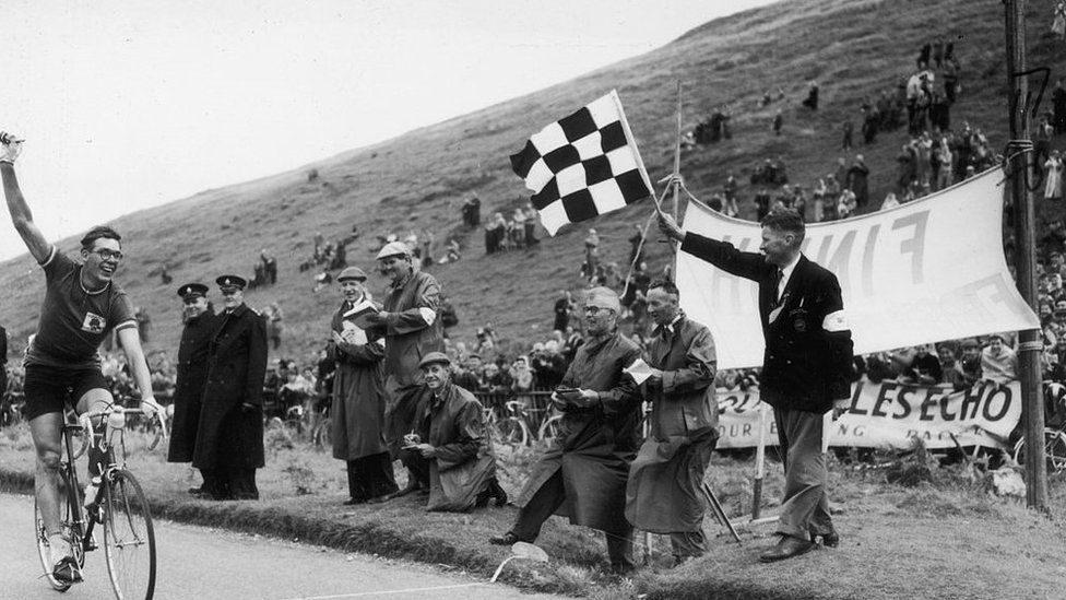 Maindy Velodrome: Last remnant of Wales' biggest event - BBC News