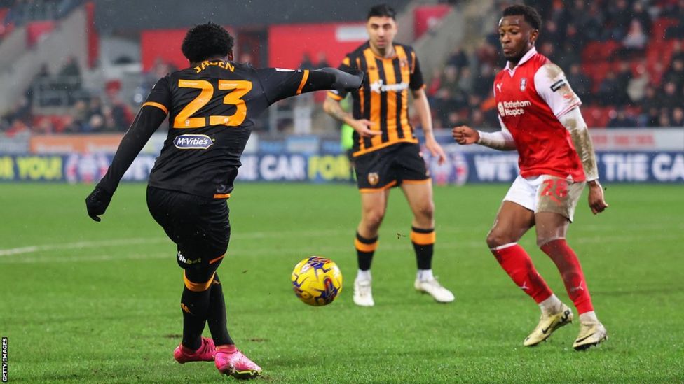 Rotherham United 1-2 Hull City: Noah Ohio winner as Tigers beat bottom ...