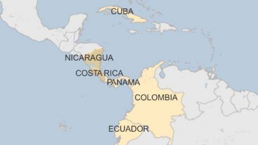 Cuba blames US for migrant crisis at Costa Rica border - BBC News