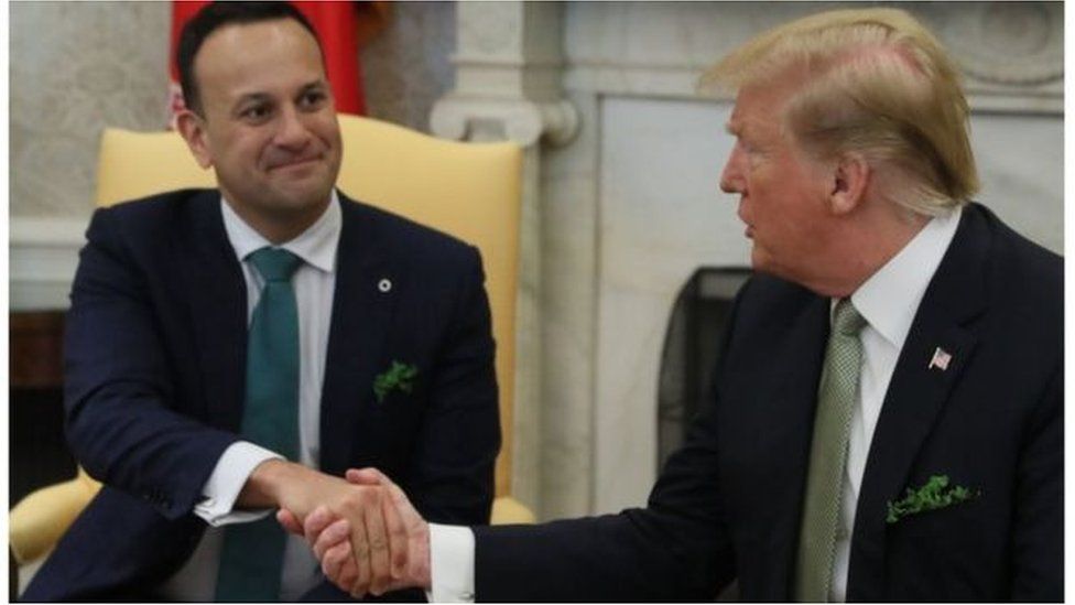 Trump visit highlights crucial US-Irish economic ties - BBC News