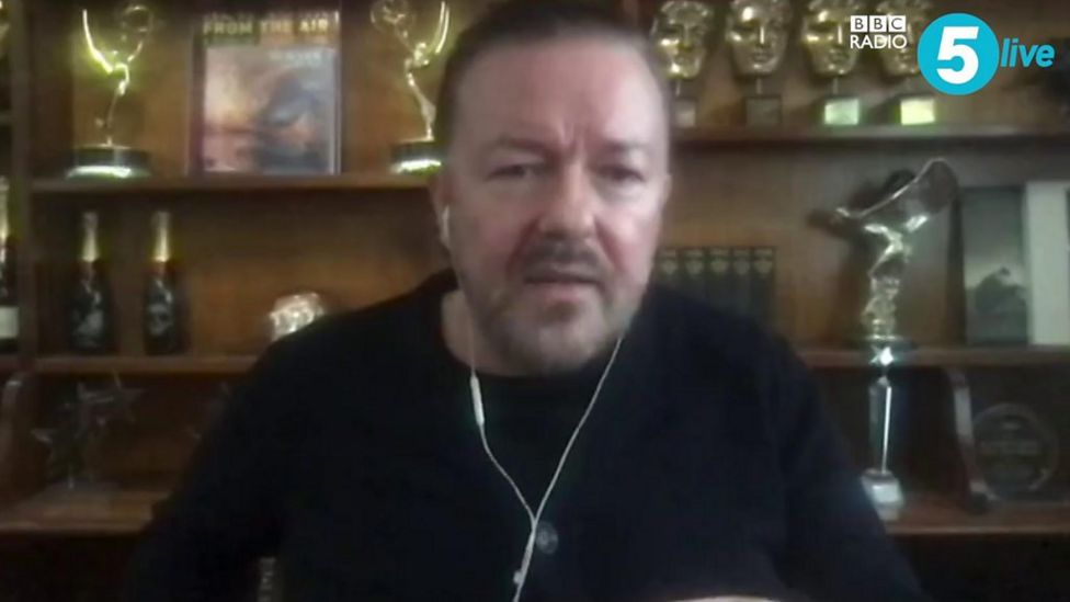 Ricky Gervais defends 'taboo' comedy after backlash - BBC News