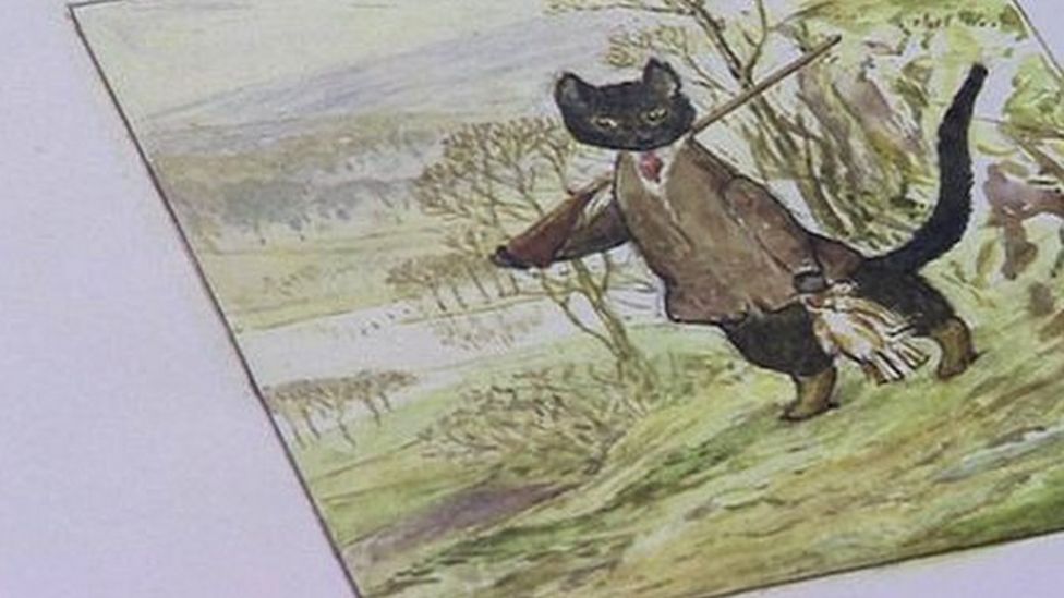 Comic artists reimagine Beatrix Potter characters - BBC News