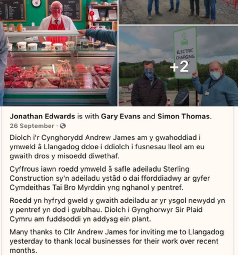 Jonathan Edwards: Plaid Cymru accused of close links with MP they ...