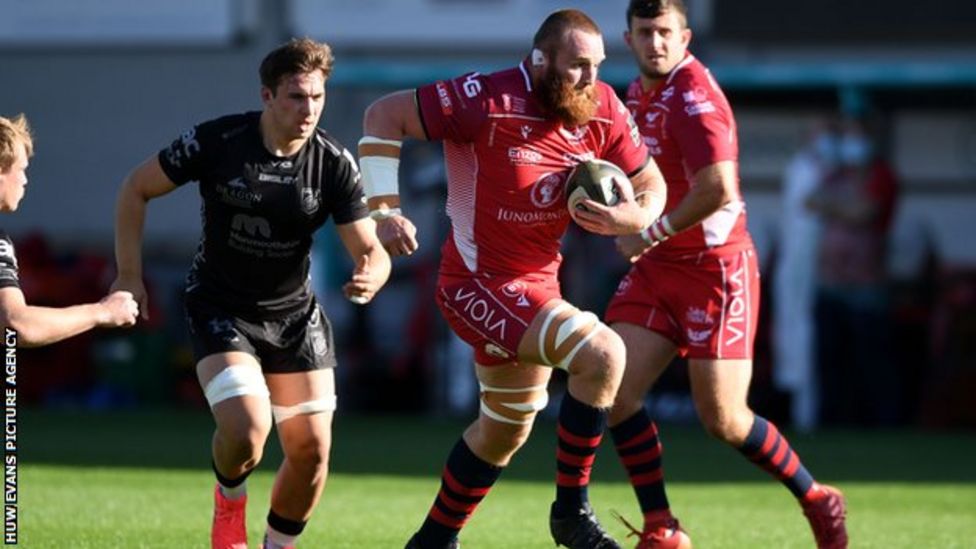 Jake Ball: Scarlets and Wales lock recovers over Zoom - BBC Sport