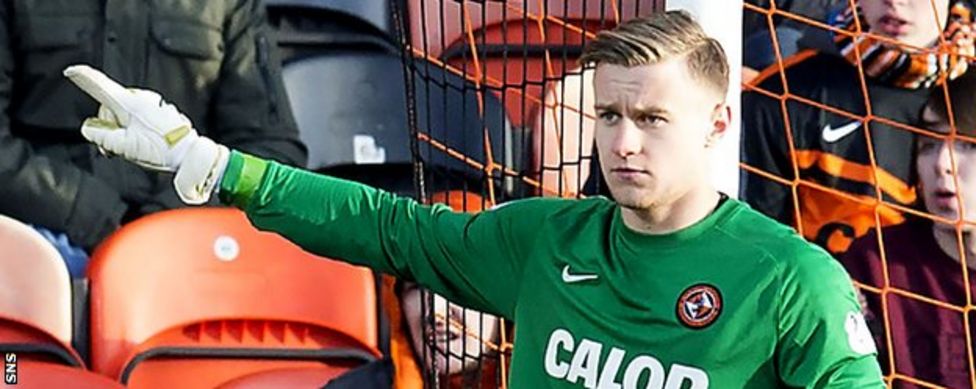 Dundee United: Goalkeeper Luis Zwick earns professional deal - BBC Sport