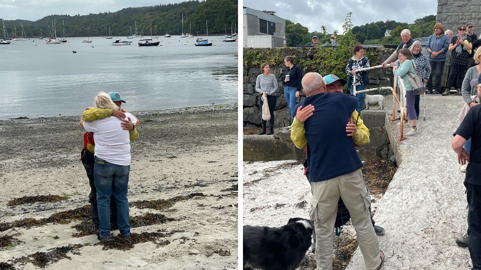 Nick Ray: Kayaker inspires hope with journey around Scotland - BBC News