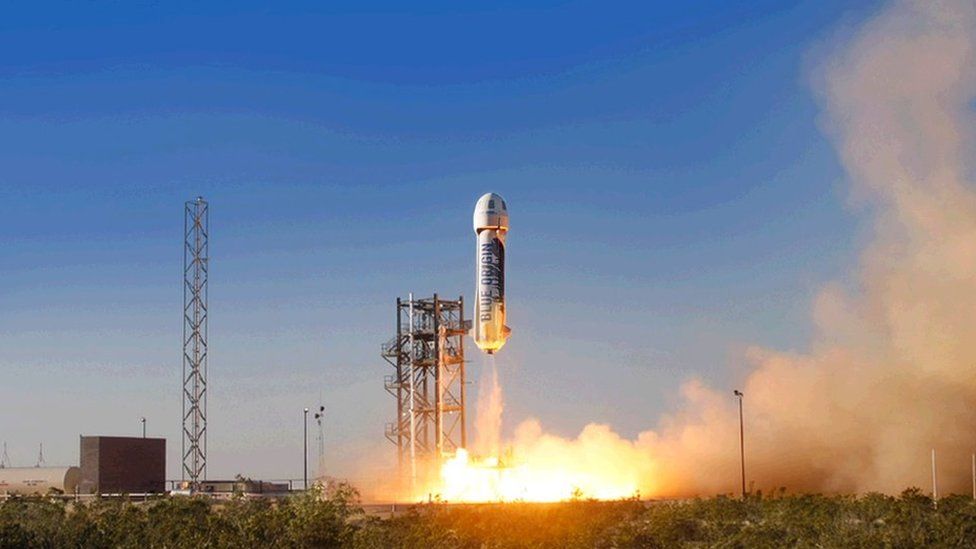 Amazon founder signals space intent - BBC News