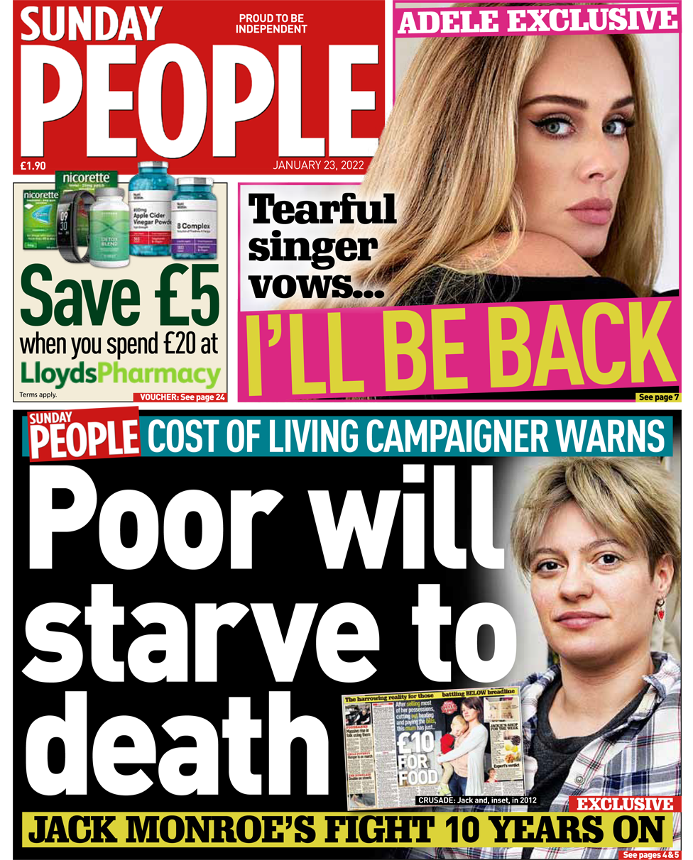 Newspaper headlines: Partygate probe and Whitehall return to office row ...