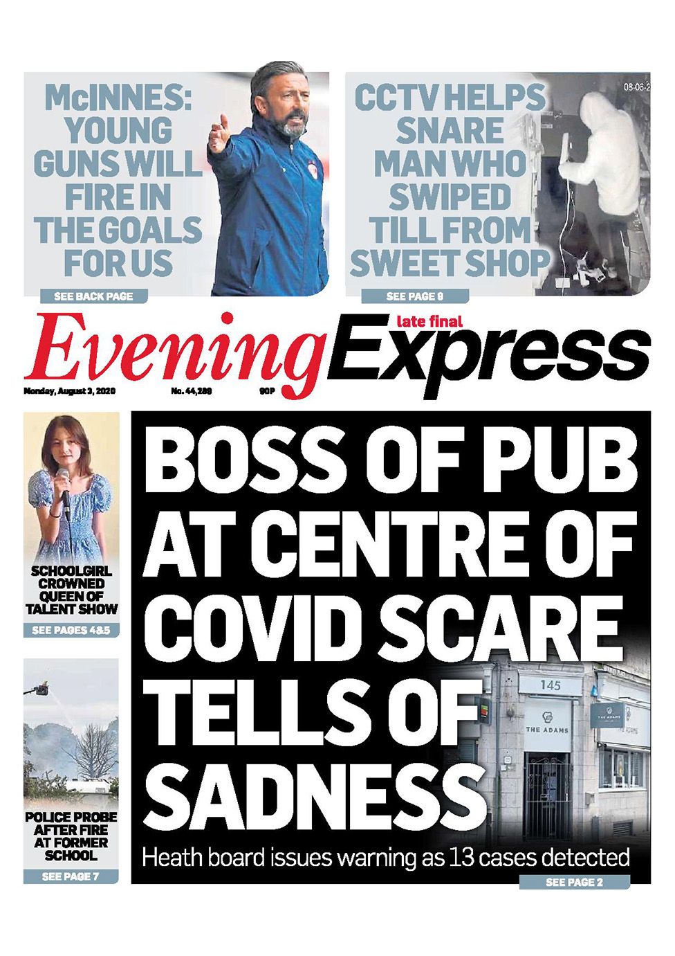Scotland's papers: Pub outbreak and the 90-minute virus test - BBC News
