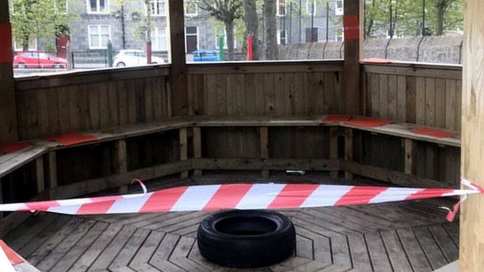 Two 12-year-old girls charged over Aberdeen school vandalism - BBC News