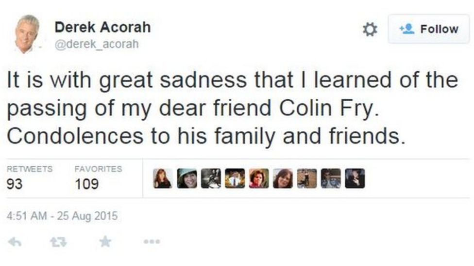 TV medium Colin Fry dies aged 53 - BBC News