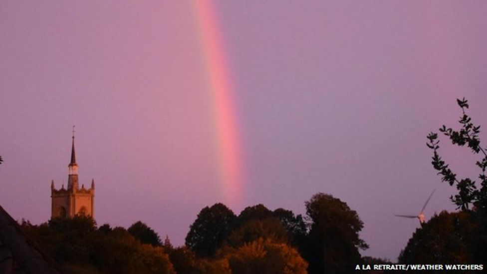 Pretty in pink - BBC Weather