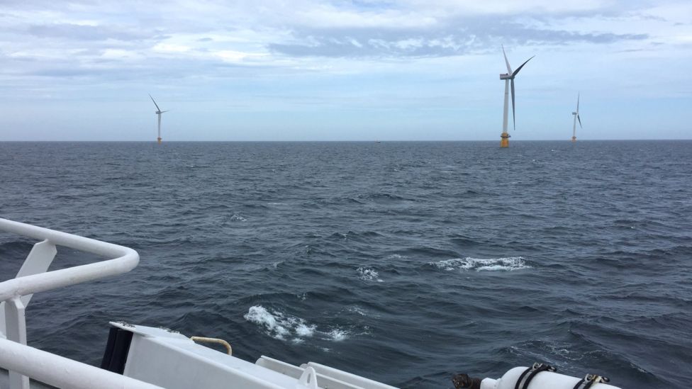 Last turbine for first full-scale floating offshore wind farm installed ...