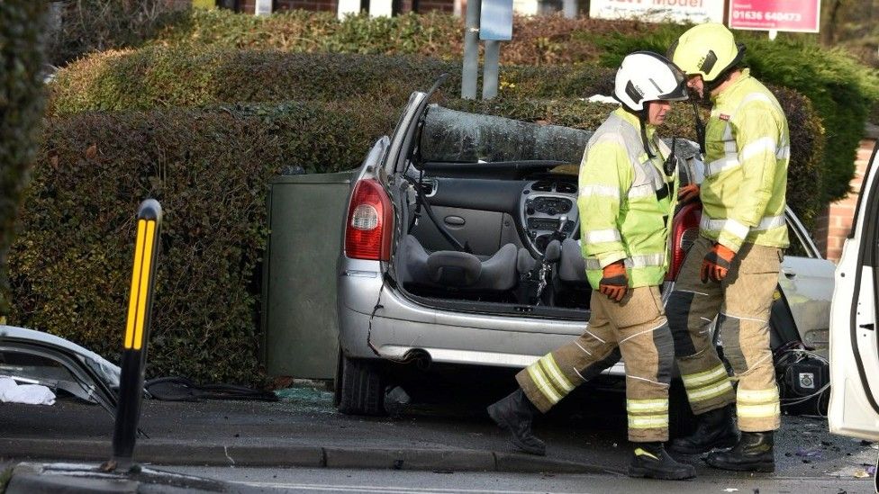 Police car en-route to earlier crash collides with another vehicle ...