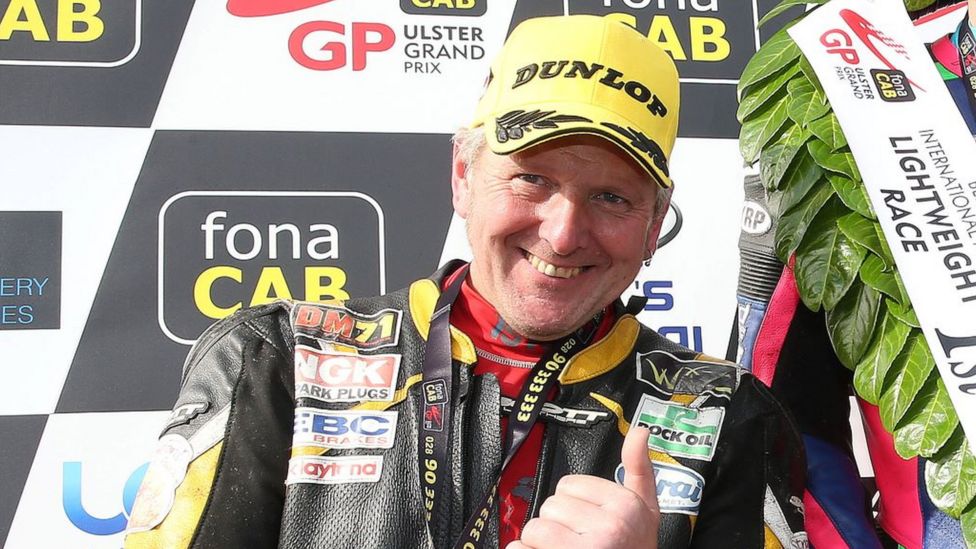 Davy Morgan: TT rider died after losing control, inquest told - BBC News