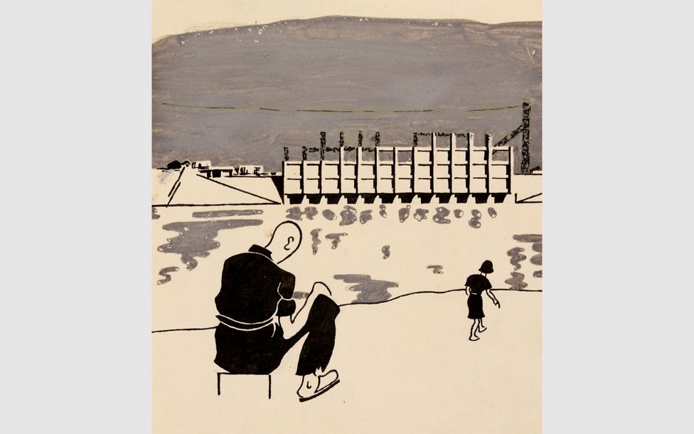 The house that Edek built - and the secret suitcase kept inside - BBC News