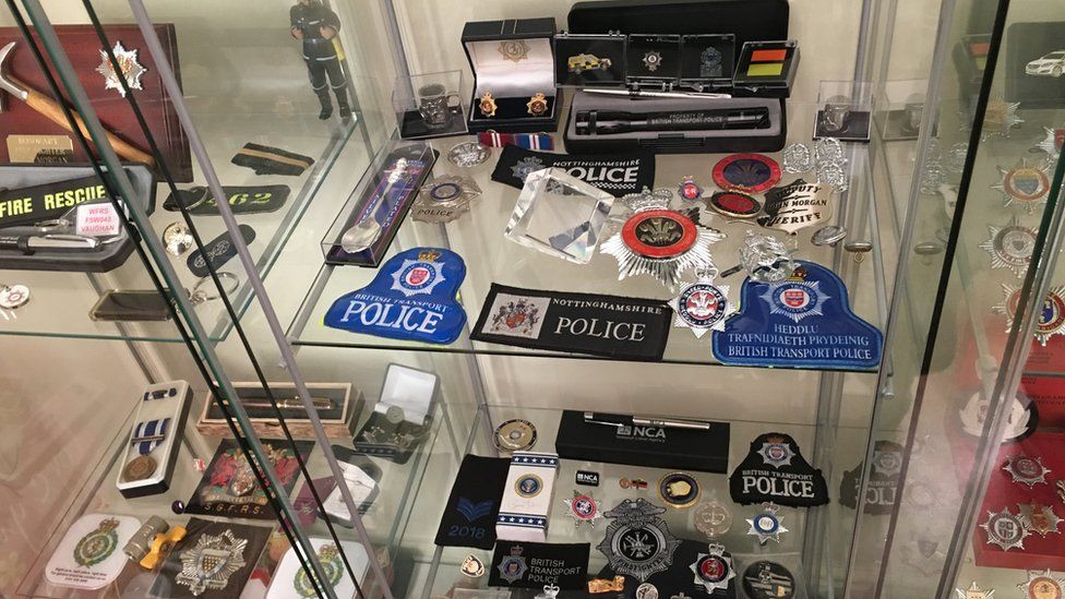 The Cardiff teenager with his own emergency service museum - BBC News