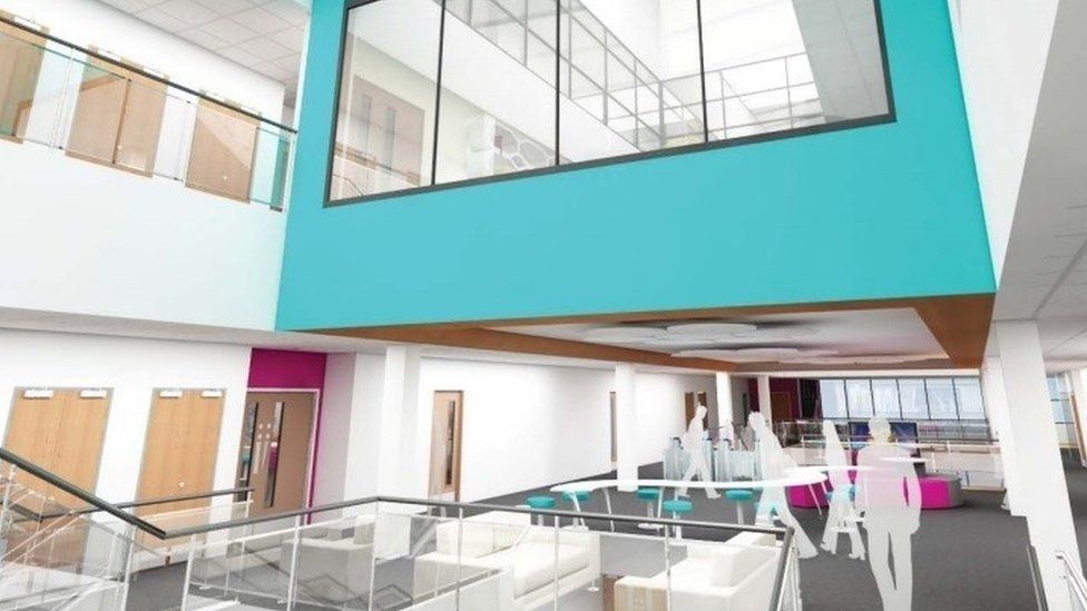 Torfaen's new £20m college could replace sixth forms - BBC News