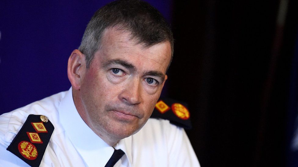 Drew Harris says use of hoods by police 'not correct' - BBC News