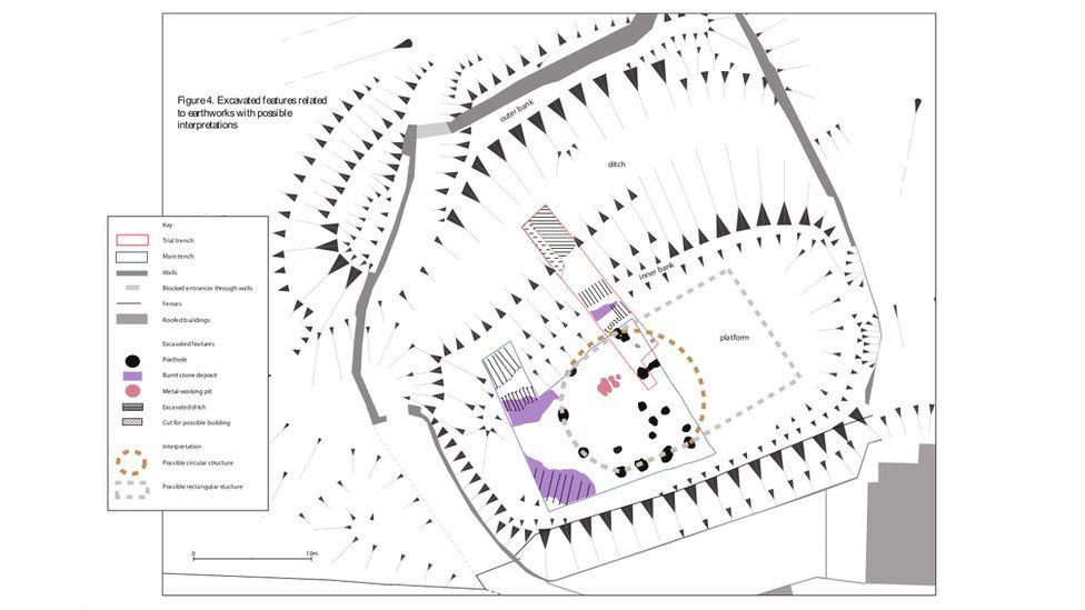 Iron Age hill fort in Gwynedd is 'medieval' - BBC News