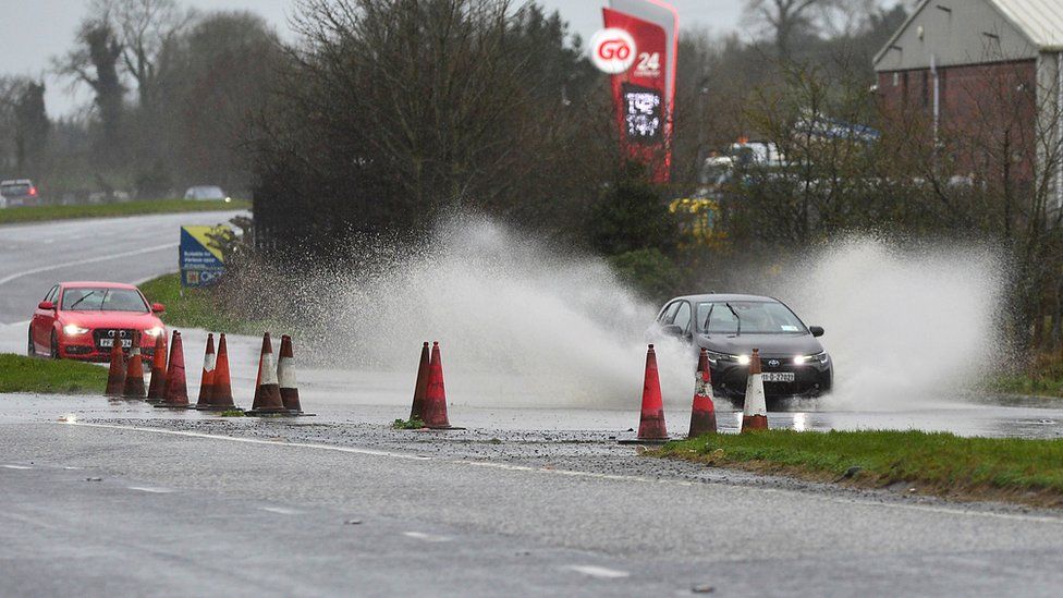 Flooding affects parts of Northern Ireland ahead of Storm Franklin ...