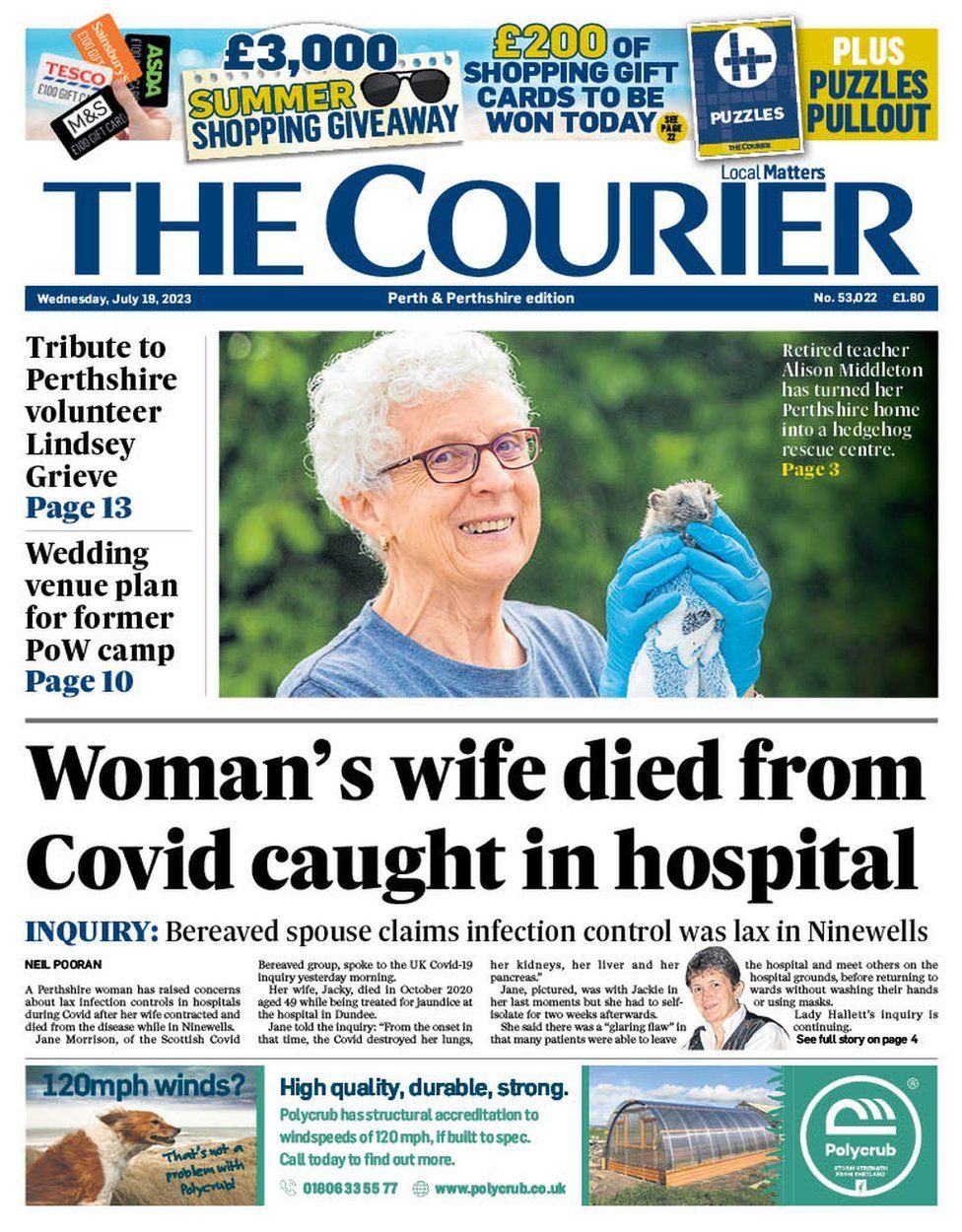 Scotland's papers: Alcohol unit 'price hike shock' and A9 safety call ...