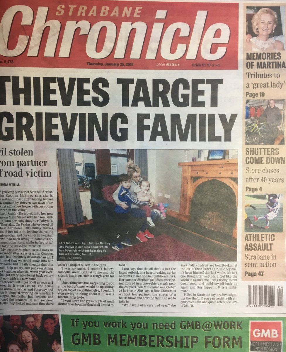 Weekly papers: Potholes galore, IRA bomber row - BBC News