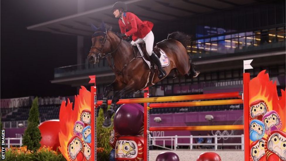 Tokyo Olympics: Jessica Springsteen takes silver on Olympic debut - BBC ...