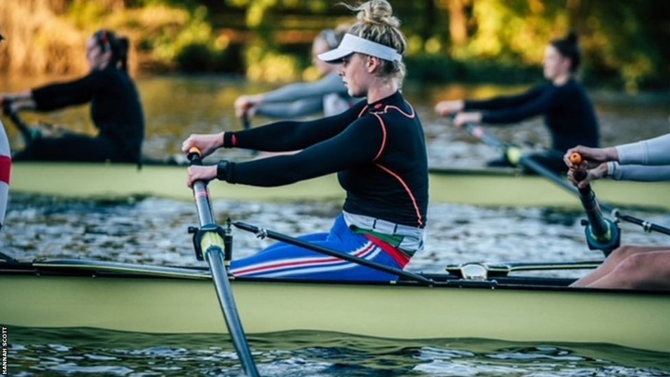 Hannah Scott: Rower on breaking her ribs and finding a cure - BBC Sport