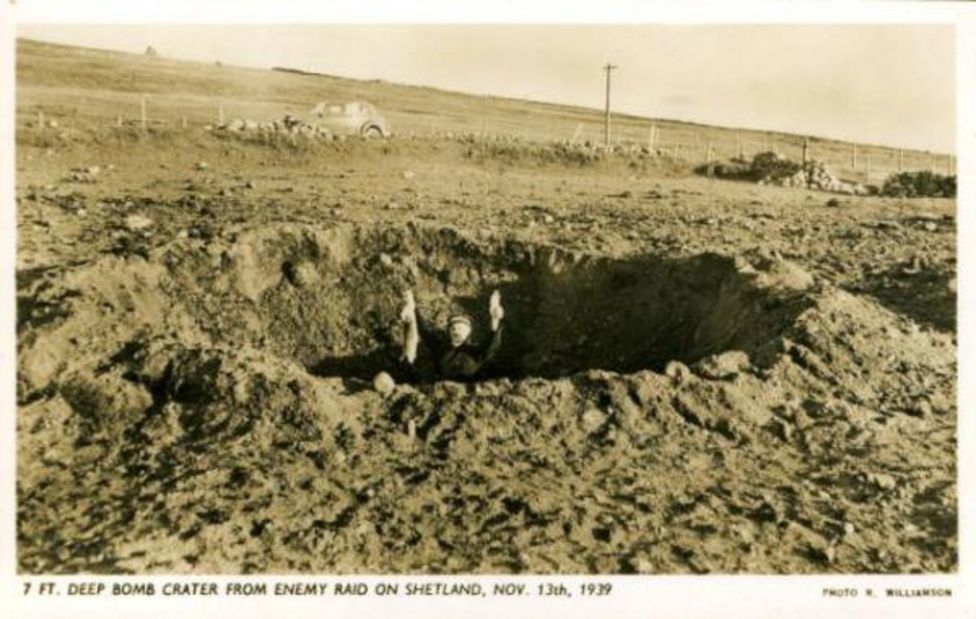 A bomb, a song, a rabbit - the first WW2 bombs to fall on British soil ...