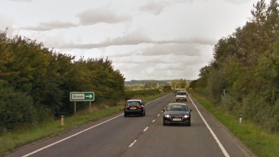 Snave: Motorcyclist dies weeks after crash with car - BBC News