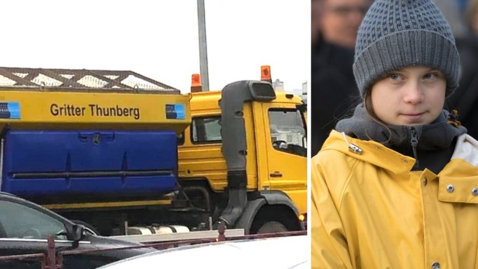 Gritters: Which is your favourite gritter name? - BBC Newsround