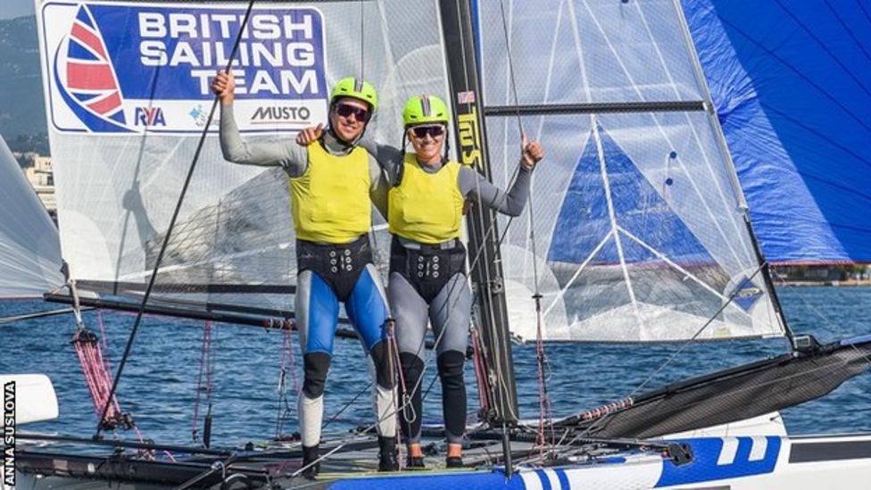 Sailing: Anna Burnet and John Gimson win Nacra 17 European Championship ...