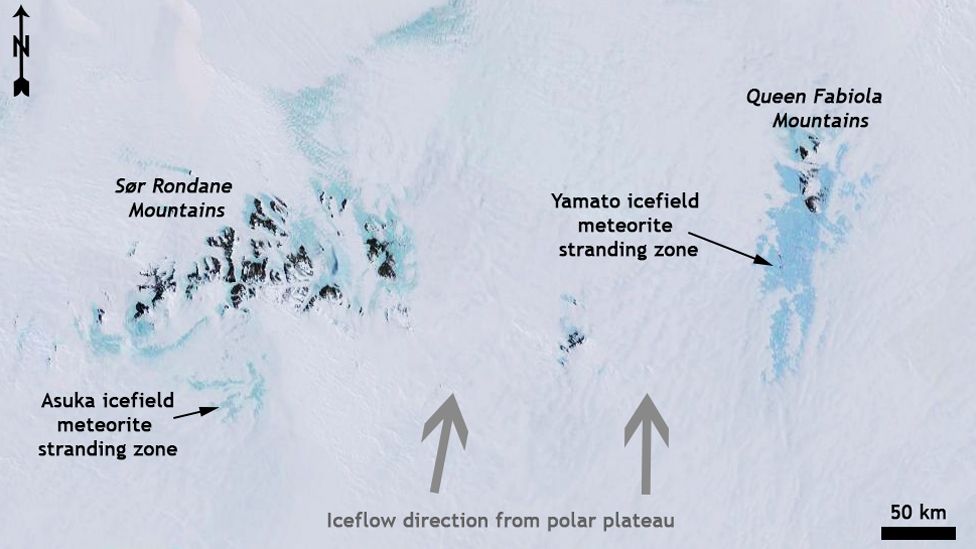 Hunt for Antarctica's 'missing meteorites' - BBC News