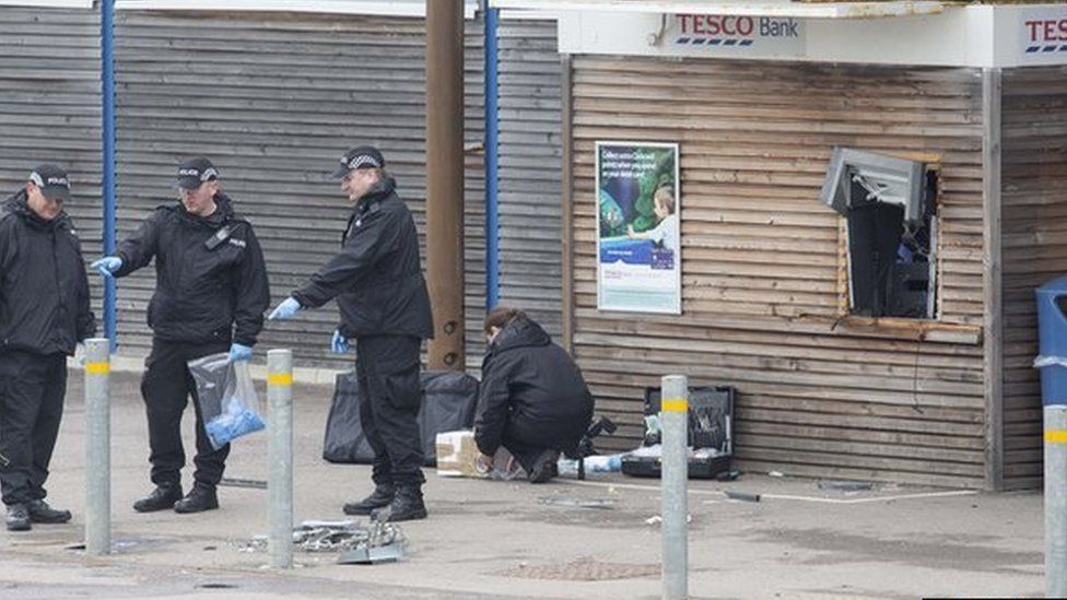 Eight arrested over cash machine thefts across UK - BBC News