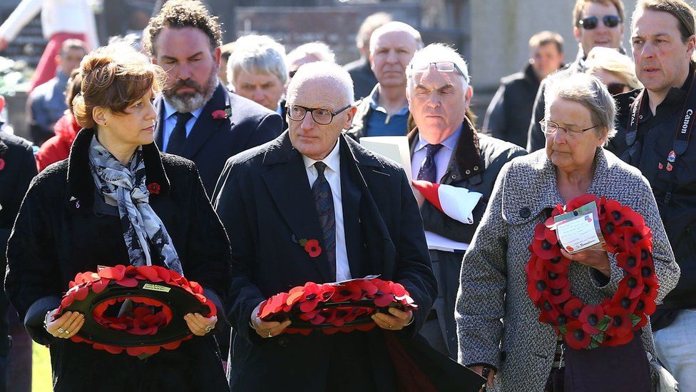 WWI fallen soldiers given military burials 100 years on - BBC News