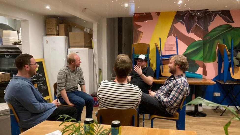 Bristol mental health group Talk Club expands worldwide - BBC News