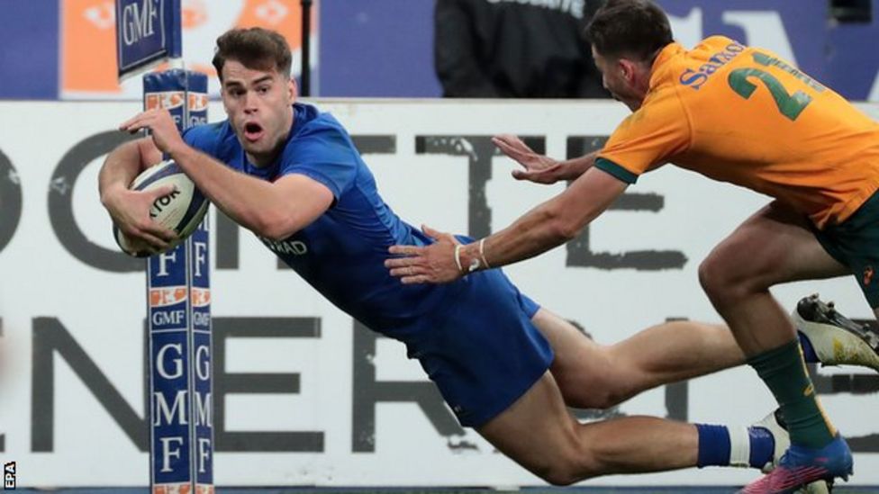 France v Australia: Les Blues set new win record with victory - BBC Sport