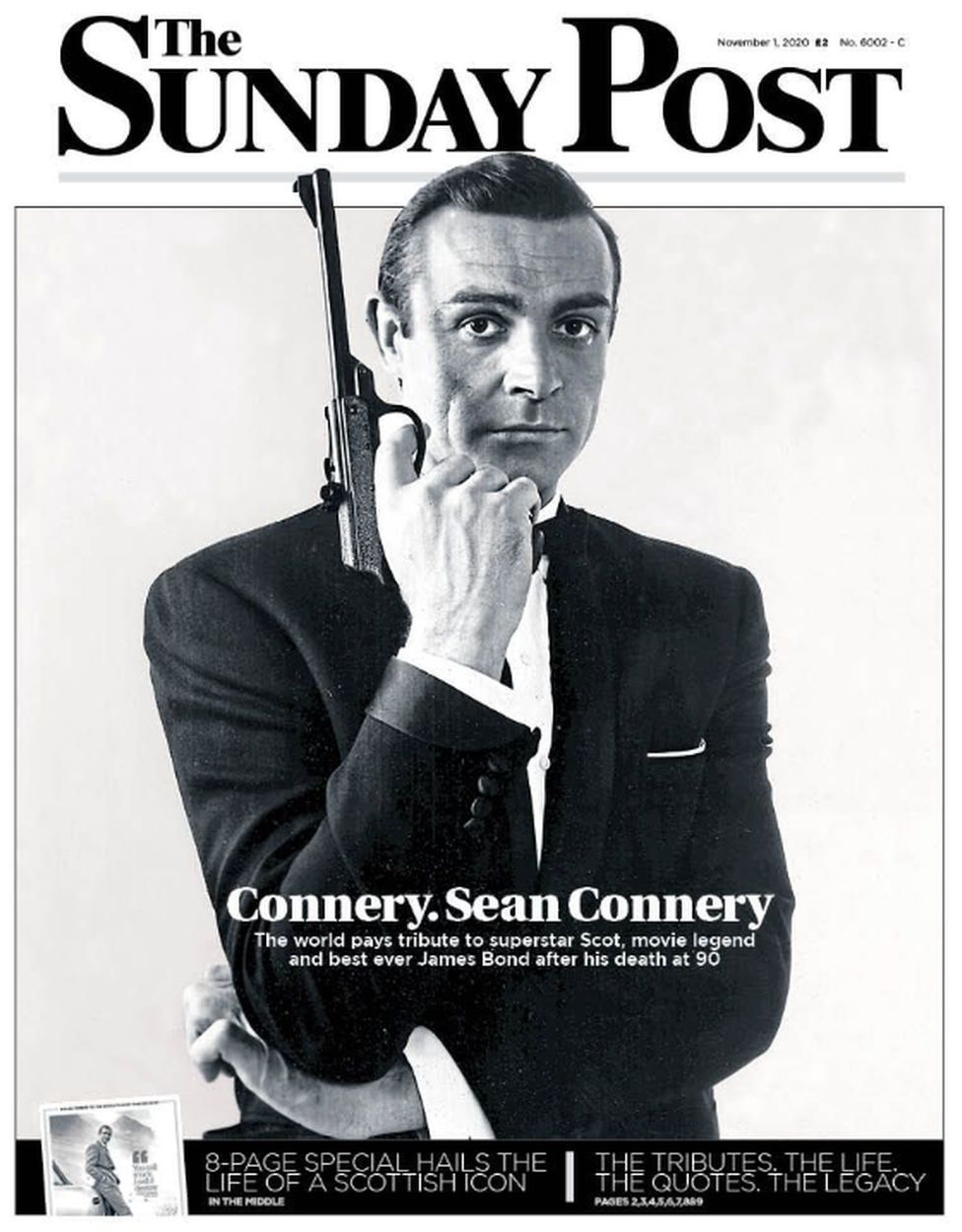 Scotland's papers: '00 Heaven' and the 'Nightmare Before Christmas ...