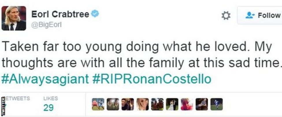 Ronan Costello: Huddersfield Giants academy player dies aged 17 - BBC Sport