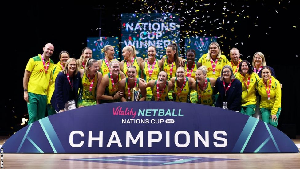 Netball Nations Cup 2024: England slump to 69-49 defeat by Australia ...