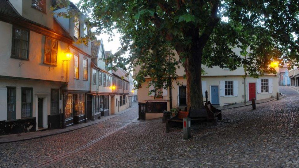 In pictures: The Norwich landmarks saved and preserved - BBC News